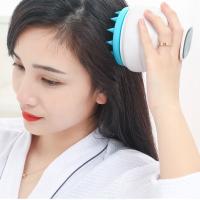 China Multi-role Electric Silicone Hair Scrubber for Deep Scalp Cleansing, Dandruff Removal Rich Foam & Relaxing Massage Wet & Dry Use for sale