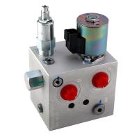 China Aluminum 7075 Hydraulic Valve Manifold with 350Bar Maximum Pressure and CNC Machining for Precision Control for sale