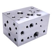 China Application of CNC Custom Hydraulic Manifolds on Excavators for sale