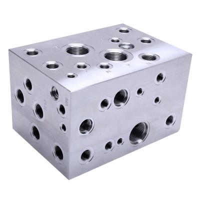 China Application of CNC Custom Hydraulic Manifolds on Excavators for sale