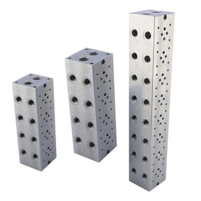 China Multifunctional integrated hydraulic manifold block for sale
