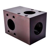 China CNC Machined Aluminum Cast Iron Hydraulic Manifold Valve Block Flow Control Valve for sale