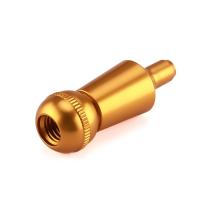 China Custom CNC Turned Parts Brass Anodized Aluminum High Precision CNC Lathe Part for sale