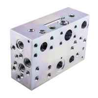 China Alloy steel Hydraulic Manifold Valve Block for Vehicle Hydraulic System Modification 100% Tested and OEM Non-Standard for sale