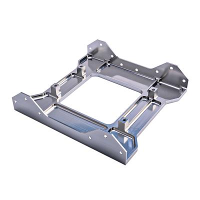 China Aerospace Precision CNC Parts Aluminum Bracket Titanium Alloy Structural Parts OEM Supply for sale