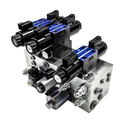 China Custom Hydraulic Manifold Block with 5-axis CNC Machining for Precision Fluid Control in Excavators for sale