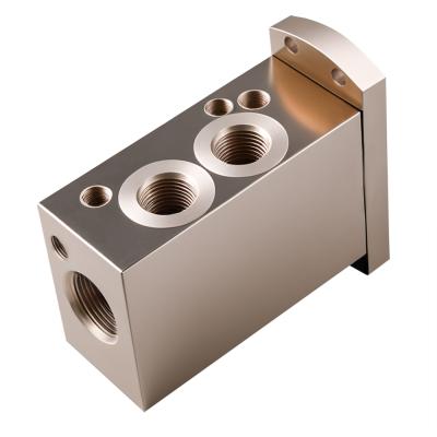China Hydraulic Manifold Block CNC Machining Factory Offering Structural Optimization Design and Multiple Surface Treatment Options for Automation and Agricultural Machinery for sale