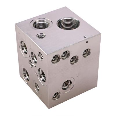 China Custom hydraulic manifold manufacturer with 15 years of experience in CNC precision machining for sale
