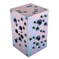 China Custom hydraulic manifold block machining services for construction machinery hydraulic systems for sale