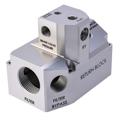 China Integrated hydraulic manifold processing suitable for mobile equipment hydraulic systems for sale