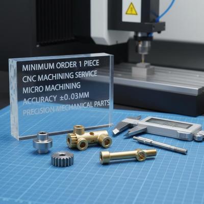 China Precision CNC Machining Service with ±0.03mm Accuracy and Micro Machining for Custom Metal Parts for sale