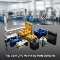China ISO 9001 Certified CNC Machining Service with ±0.03mm Accuracy and Electroplating Surface Treatment for Custom Machined Metal Parts for sale
