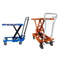 China 830mmx500mm Manual Scissor Lift Tables Max Height 910mm for sale