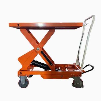 China Mini Smart Single Scissor Lift Table Portable 750kg Max Height 39.37in for sale