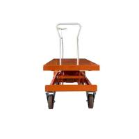 China Portable 300Kg Payload Capacity Platform 39.76in * 20.47in Hydraulic Scissor Lift Tables Max Height 62.40in for sale
