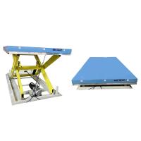 China Max Height 1050mm Hydraulic Scissor Lift Tables for sale