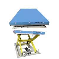 China 1300mm Stationary Hydraulic Lift Table 2 Ton Single Scissor Lift for sale