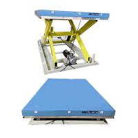 China Max Height 1050mm Hydraulic Scissor Lift Tables for sale