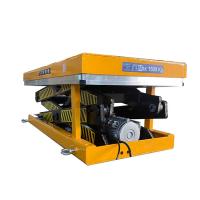 China 4000kg Double Scissor Hydraulic Lift Table Max Height 2050mm for sale