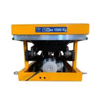 China Electric 1 Ton Stationary Scissor Lift Platform Double Scissor 305/1780mm for sale
