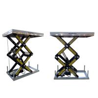 China 4000kg 1700mmx1200mm Heavy Duty Scissor Lift Tables Max Height 2050mm for sale