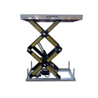 China Max Height 80.71in Heavy Duty Platform Lift 4000kg Double Scissor for sale