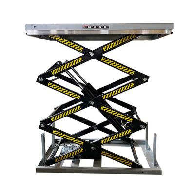 China CE ISO9001 2 Ton Heavy Duty Scissor Lift Platform Max Height 3000mm Ladder Lift for sale