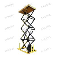 China Stationary 2 Ton Multi Scissor Hydraulic Platform Lift Table Max Height 4200mm for sale