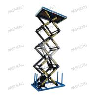 China Stationary 2 Ton Multi Scissor Hydraulic Platform Lift Table Max Height 4200mm for sale