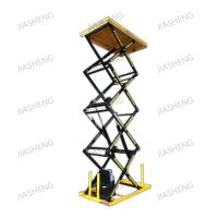 China Stationary 2 Ton Multi Scissor Hydraulic Platform Lift Table Max Height 4200mm for sale