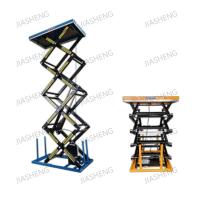 China Stationary 2 Ton Multi Scissor Hydraulic Platform Lift Table Max Height 4200mm for sale