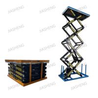 China Stationary 2 Ton Multi Scissor Hydraulic Platform Lift Table Max Height 4200mm for sale