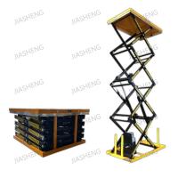 China 2 Ton Multi Stage Heavy Duty Scissor Lift Platform Max Height 3000mm for sale