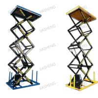 China 2000kg Electric Multi Scissor Heavy Duty Lift Table Max Height 4.2m Ladder Lift for sale