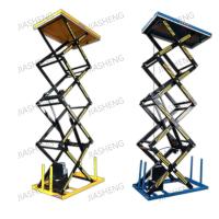 China 2000kg Electric Multi Stage Scissor Lift 165.35'' Max Height for sale