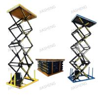 China 2 Ton Multi Stage Heavy Duty Scissor Lift Platform Max Height 3000mm for sale