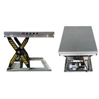 China 1000kg Electric Hydraulic Single Scissor Lift Table for sale