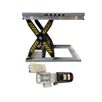 China 4000kg Single Scissor Platform Lift Table Max Height 1400mm for sale