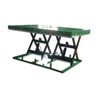 China Double Horizontal Heavy Duty Scissor Lift Table 8 Ton Max Height 1050mm for sale