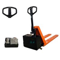 China 31.50in Hydraulic Scissor Lift Tables 1.5 Tons Scissor Pallet Truck Fork Length 45.28in for sale