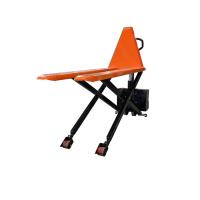 China 31.50in Hydraulic Scissor Lift Tables 1.5 Tons Scissor Pallet Truck Fork Length 45.28in for sale