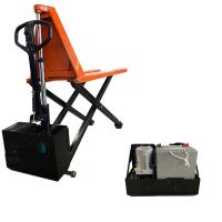 China 45.28in Portable Hydraulic Lift Table 1500kgs Double Piston Scissor Lift Pallet Jack for sale