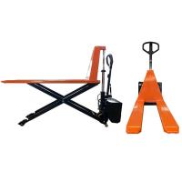 China 1500kg Portable Hydraulic Table 800mm Lifting Height  Scissor Pallet Truck for sale