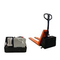 China 45.28in Portable Hydraulic Lift Table 1500kgs Double Piston Scissor Lift Pallet Jack for sale