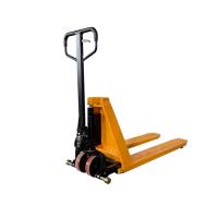 China Single Lifter 1 Ton Manual Scissor Lift Tables Lifting Height 800mm for sale
