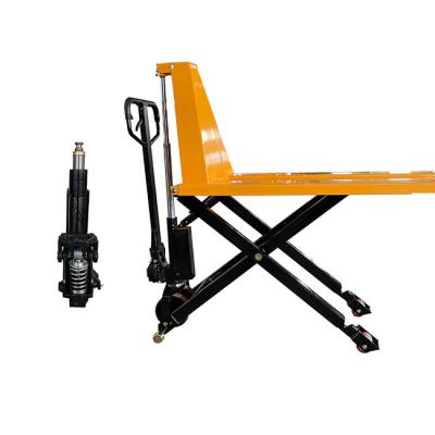 China Load Capacity 1000kg Pallet Jack Scissor Pallet Truck Lifting Height 800mm for sale