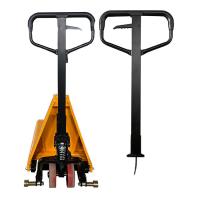 China Single Scissor Pallet Truck Manual 1000kg Lifting Height 800mm for sale