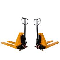 China Double Piston 1000kg Hydraulic Scissor Lift Manual Steel Fork Length 45.28in Lifting Height 31.50in for sale
