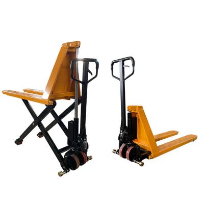 China China Factory Manual And Electric Hand Scissor Lift Pallet Truck/High Lift Scissor Truck for sale