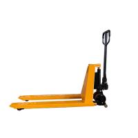 China Load Capacity 1000kg Pallet Jack Scissor Pallet Truck Lifting Height 800mm for sale